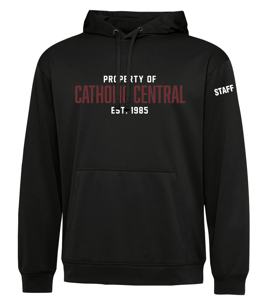 Catholic Central Adult Dri-Fit Hoodie With Printed Logo – Wear it Proud